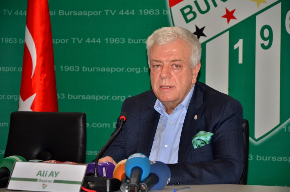 Ali Ay'a şok soru! - Bursasporluyuz.org